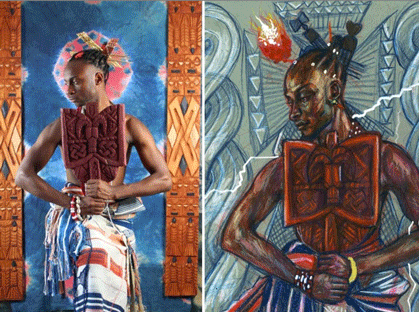 Stephen Hamilton Brings Pre-Colonial African Art to Life