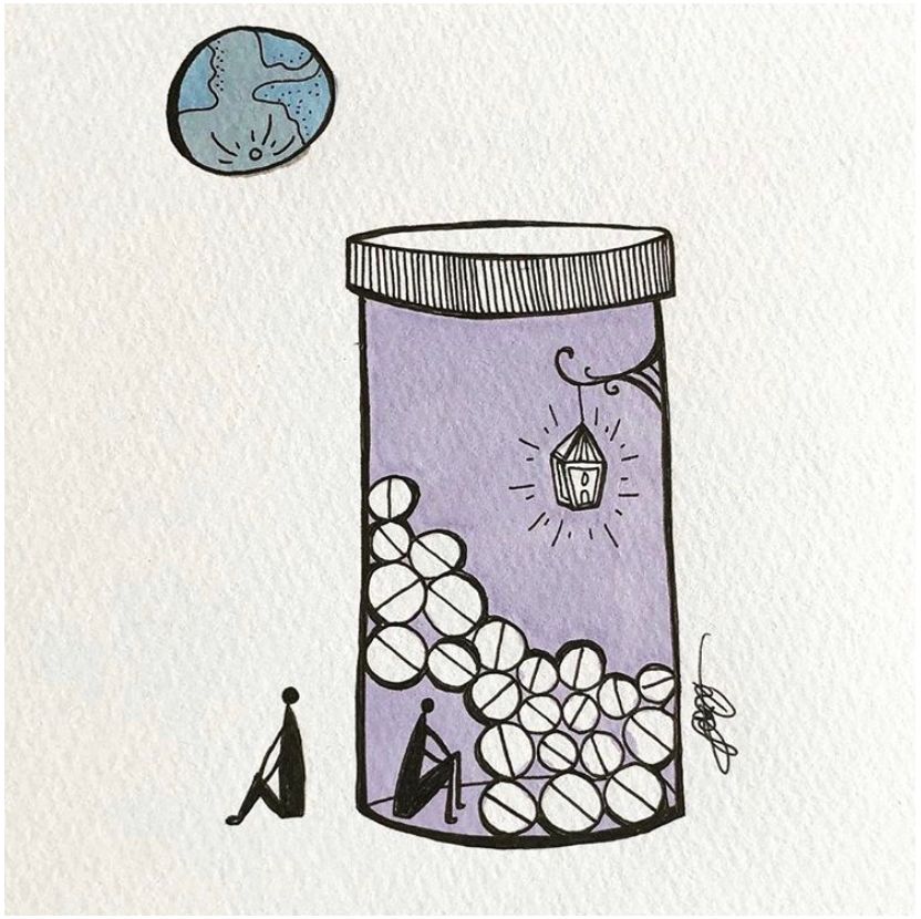 Recovery Through Art: Meet the Illustrator Raising Awareness for Mental ...