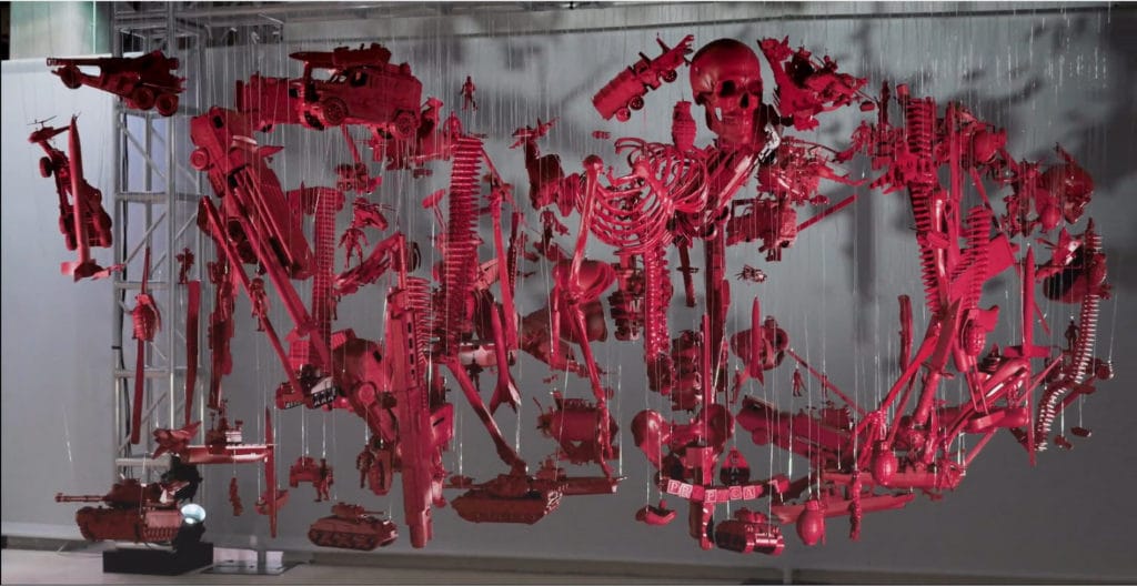 Michael Murphy's Perceptual Art Unveils Powerful Messages on War ...