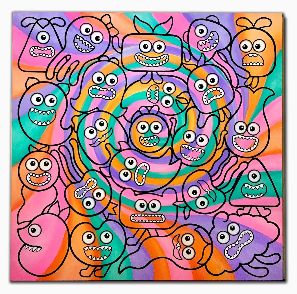 Hana Madness Unleashes Colourful Monsters to Spark a Global Dialogue on Mental Health