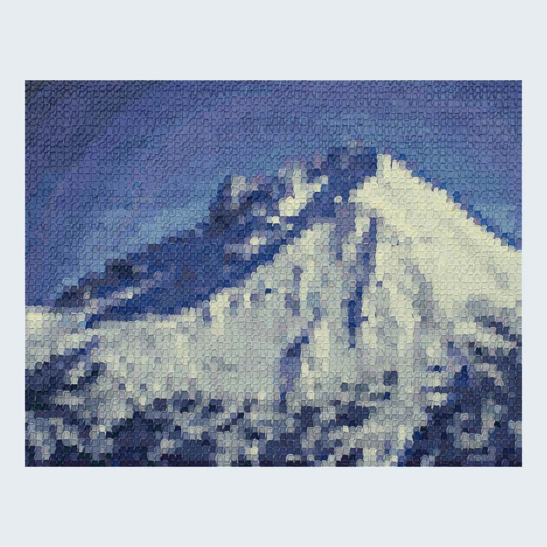 Pixel Art Paintings by Alex Odorico: Working with Nature in a Digital Age