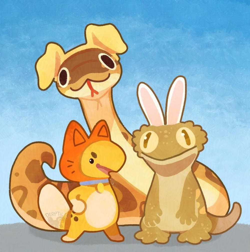 Derptiles: Derpy Drawings of Reptiles and Amphibians for Conservation