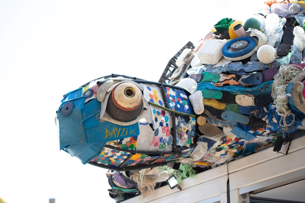 David Day's Visionary Art Transforms Ocean Debris into Powerful ...