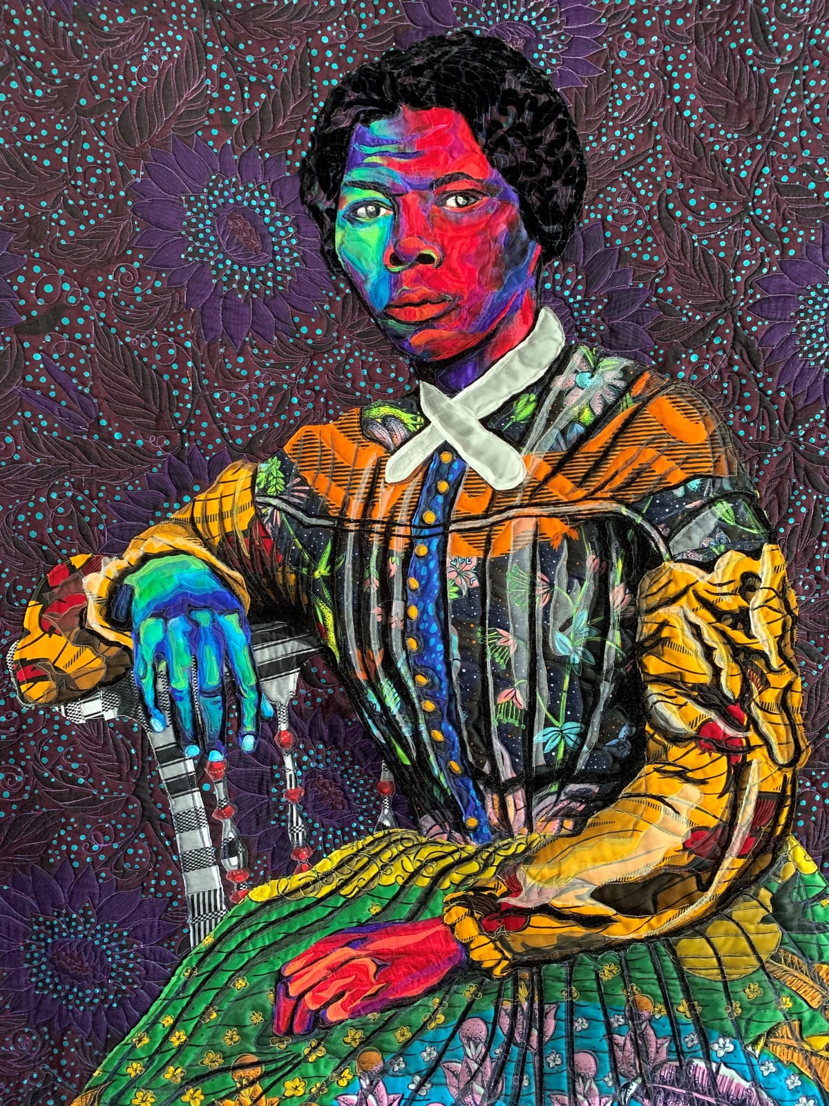 Bisa Butler's Vibrant Textile Portraits Weave History, Identity, and ...