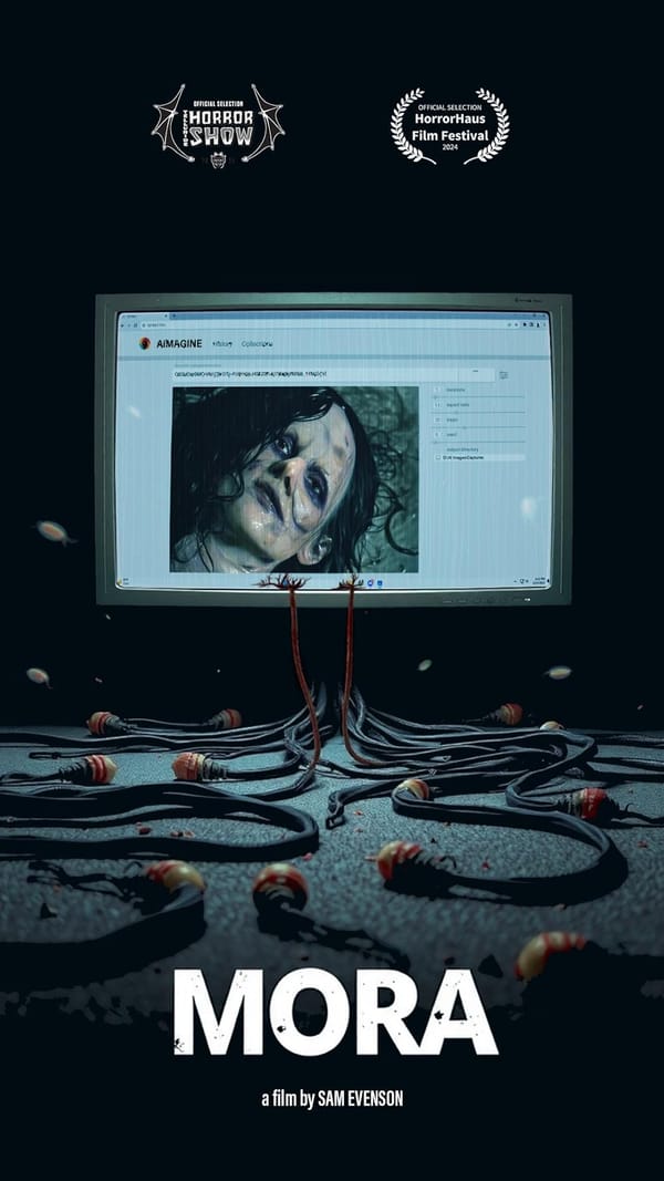 ‘MORA’ by Sam Evenson: Questioning the Ethics of Gore AI Art